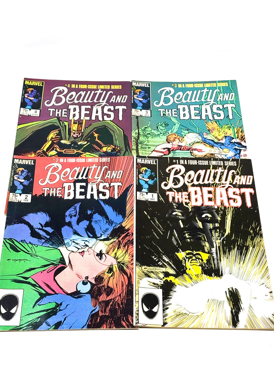BEAUTY AND THE BEAST #1-4. COMPLETE SET! – The Unreality Store