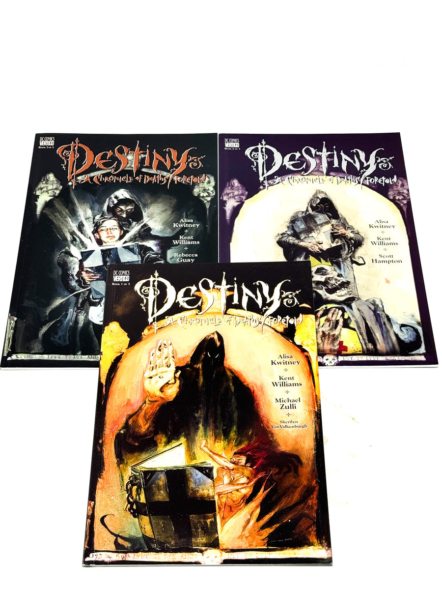 DESTINY - A CHRONICLE OF DEATHS FORETOLD #1-3. COMPLETE SET! – The Unreality Store