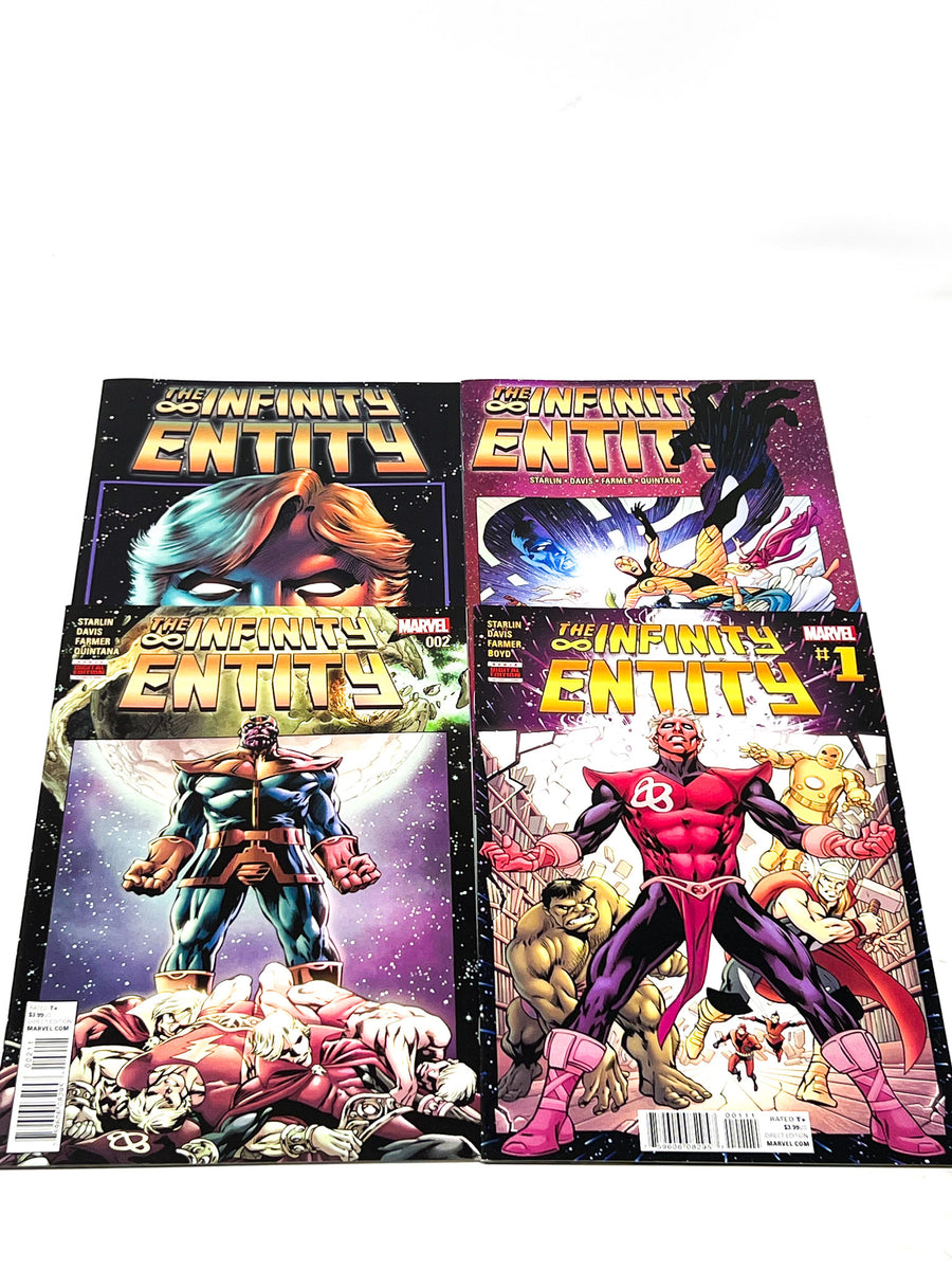 INFINITY ENTITY #1-4. COMPLETE SET! – The Unreality Store