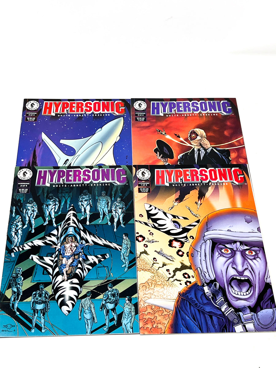 HYPERSONIC #1-4. COMPLETE SET! – The Unreality Store