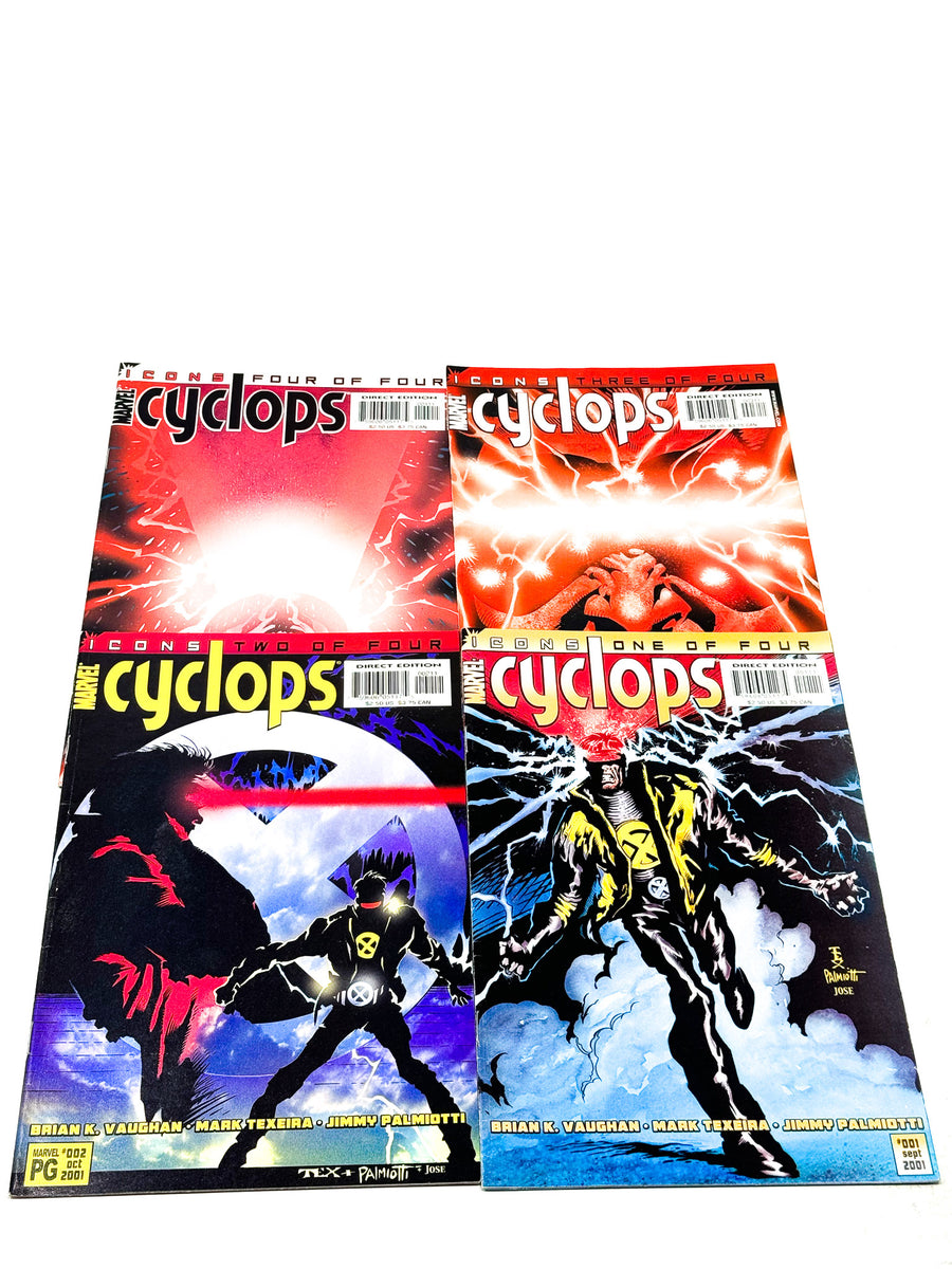 X-MEN ICONS - CYCLOPS #1-4. COMPLETE SET! – The Unreality Store
