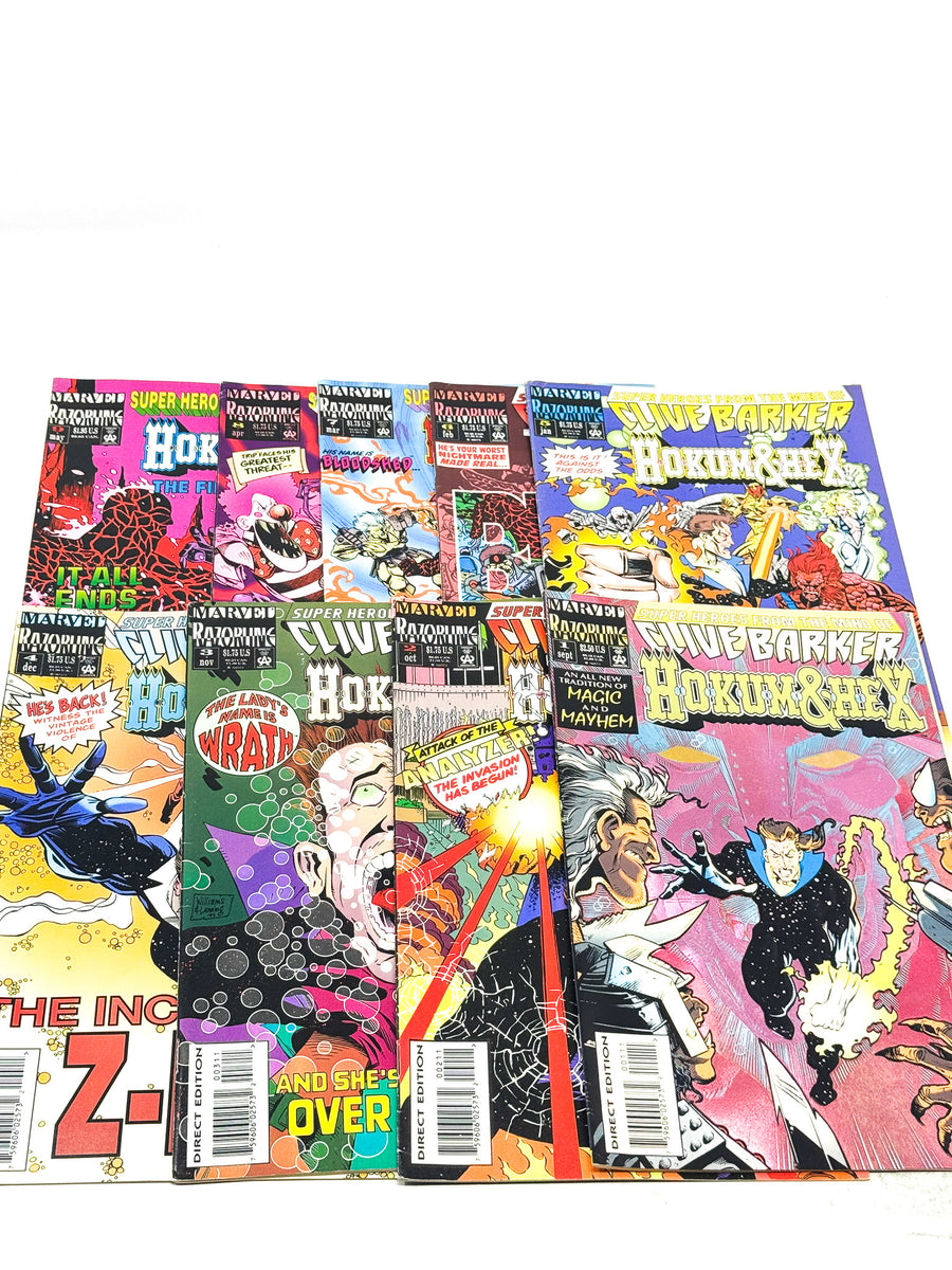 HOKUM & HEX #1-9. COMPLETE SET! – The Unreality Store