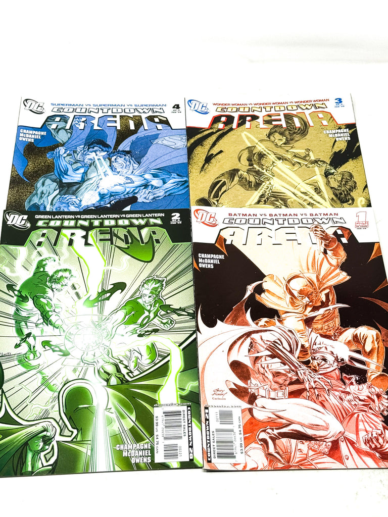 COUNTDOWN - ARENA #1-4. COMPLETE SET! – The Unreality Store