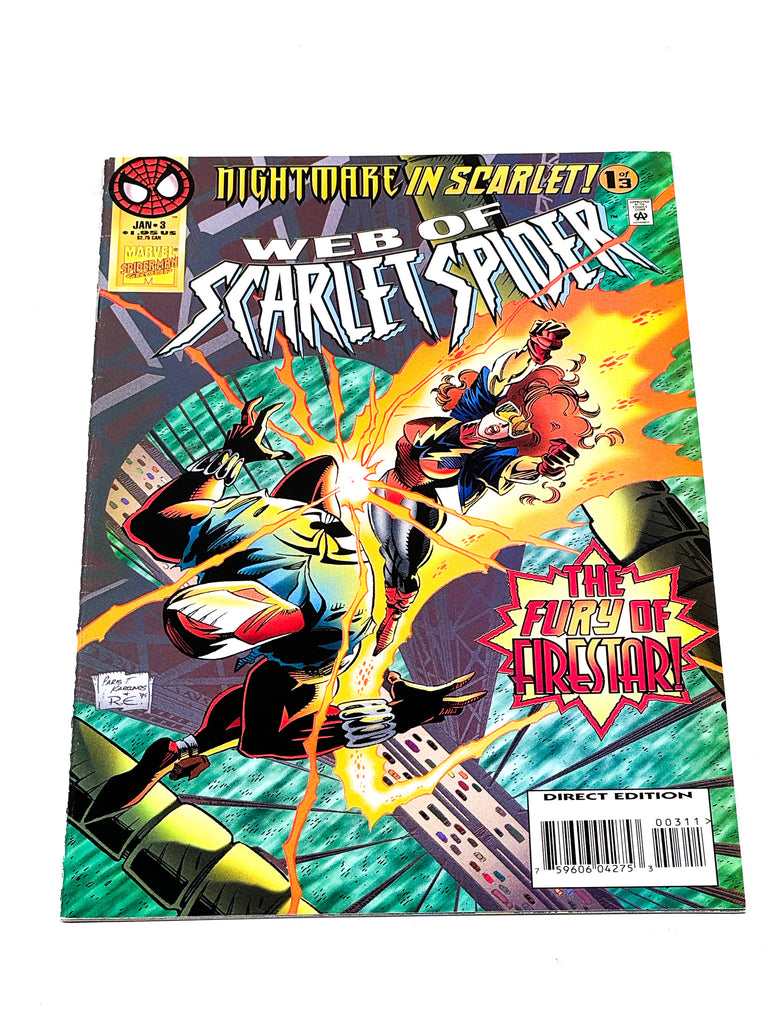 WEB OF SCARLET SPIDER #3. VFN CONDITION. – The Unreality Store