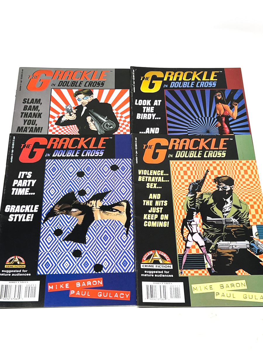 THE GRACKLE #1-4. COMPLETE SET! – The Unreality Store
