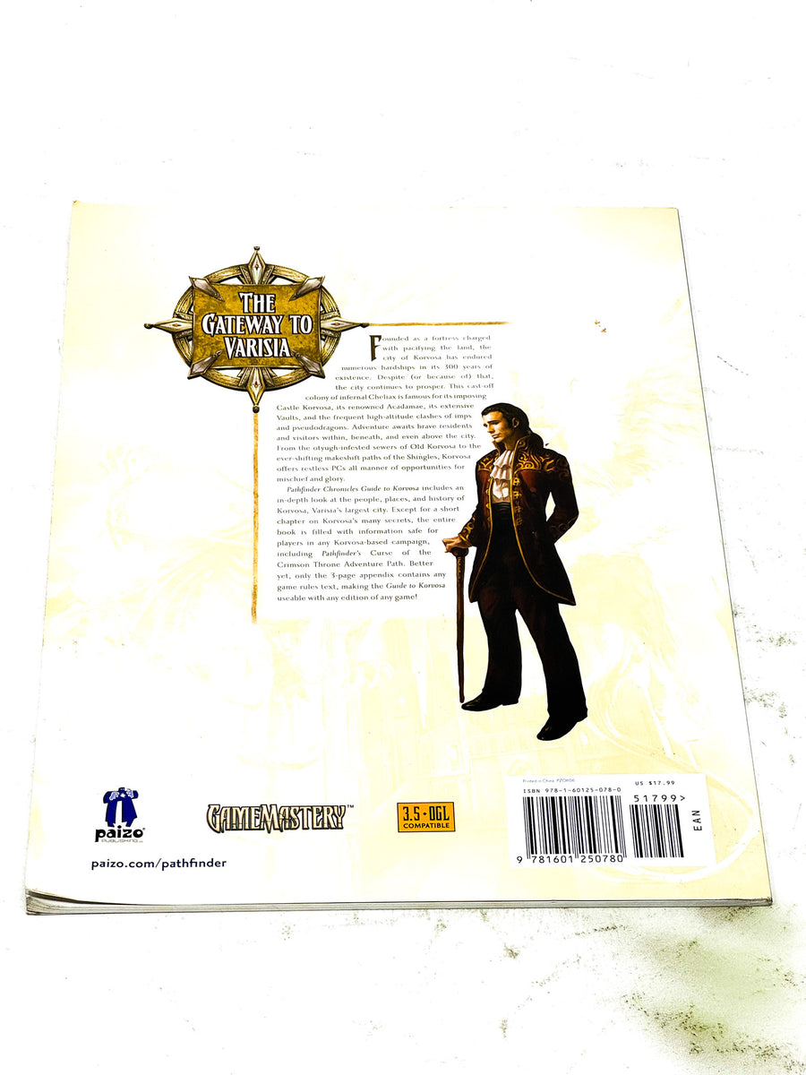 PATHFINDER CHRONICLES - GUIDE TO KORVOSA. VFN- CONDITION. – The ...