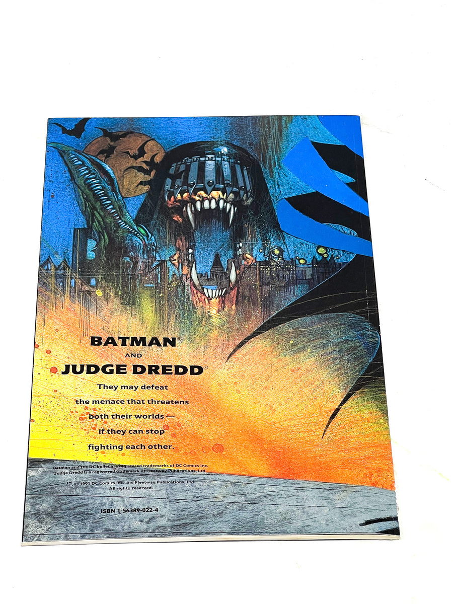 BATMAN/JUDGE DREDD - JUDGEMENT ON GOTHAM. VFN CONDITION – The Unreality ...