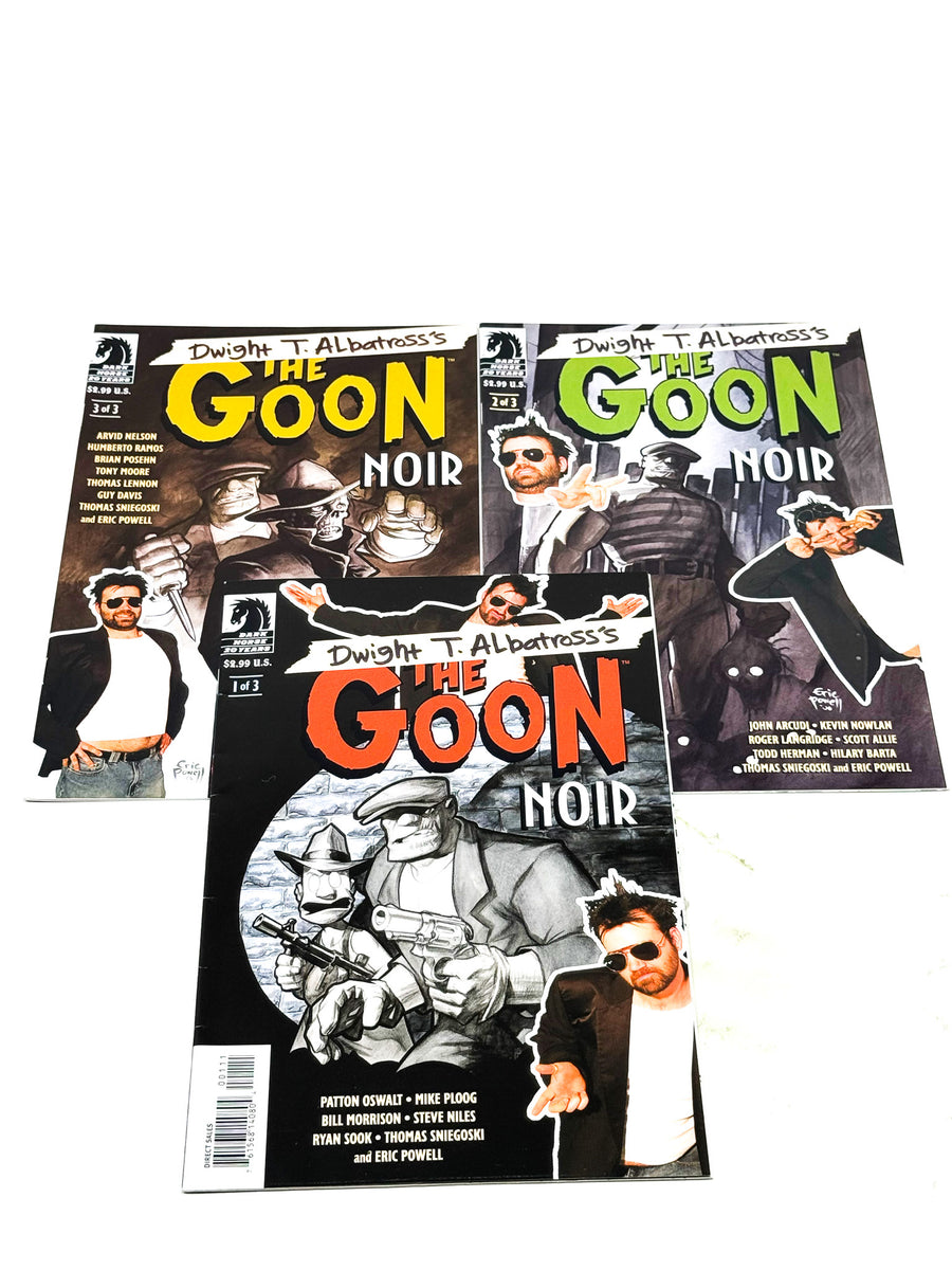 THE GOON NOIR #1-3. COMPLETE SET! – The Unreality Store