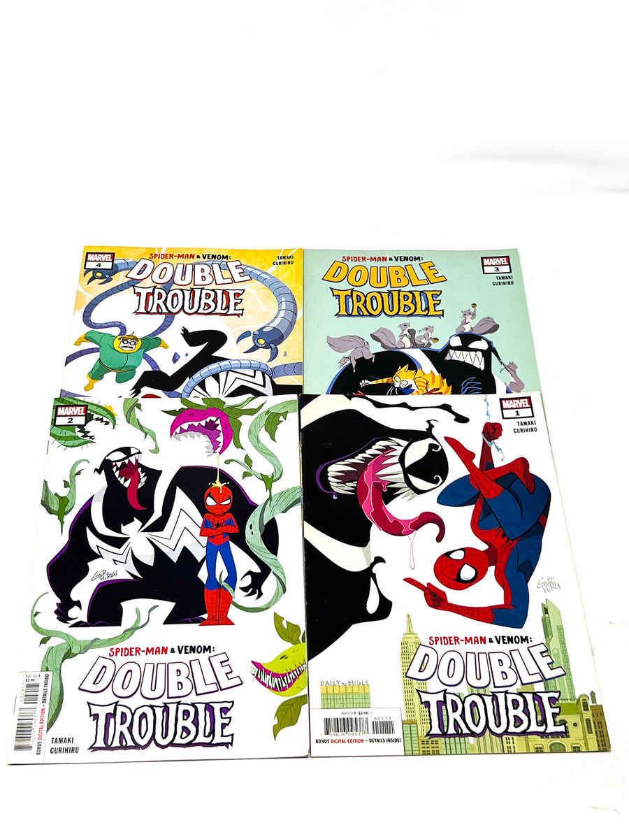 SPIDER-MAN & VENOM - DOUBLE TROUBLE #1-4. COMPLETE SET! – The Unreality ...