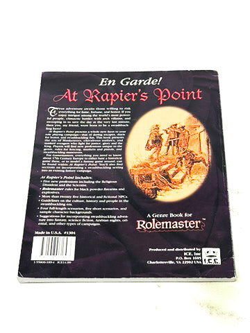 ROLEMASTER - AT RAPIER'S POINT. FN CONDITION. – The Unreality Store