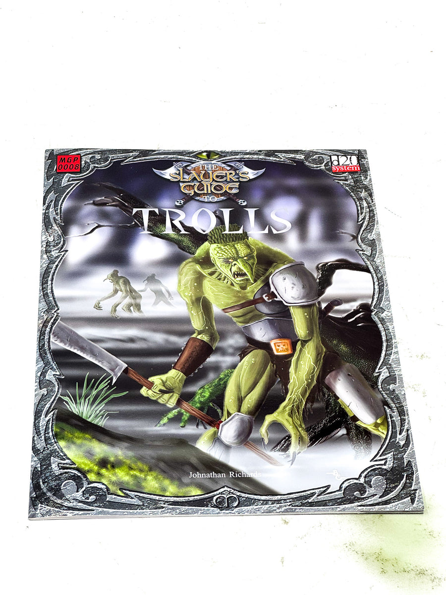 D20 SYSTEM - SLAYERS GUIDE TO TROLLS. VFN+ CONDITION. – The Unreality Store