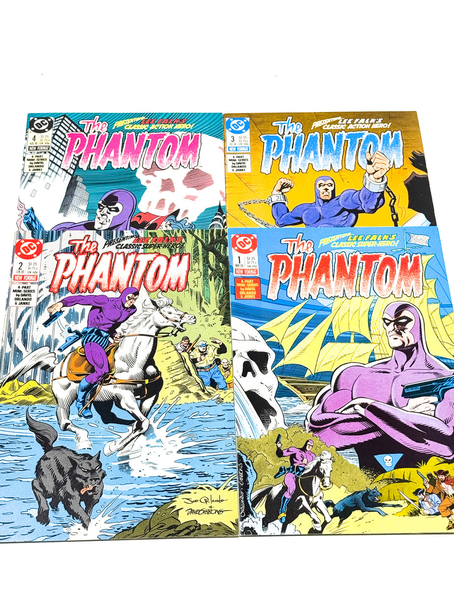 THE PHANTOM #1-4. COMPLETE SET! – The Unreality Store