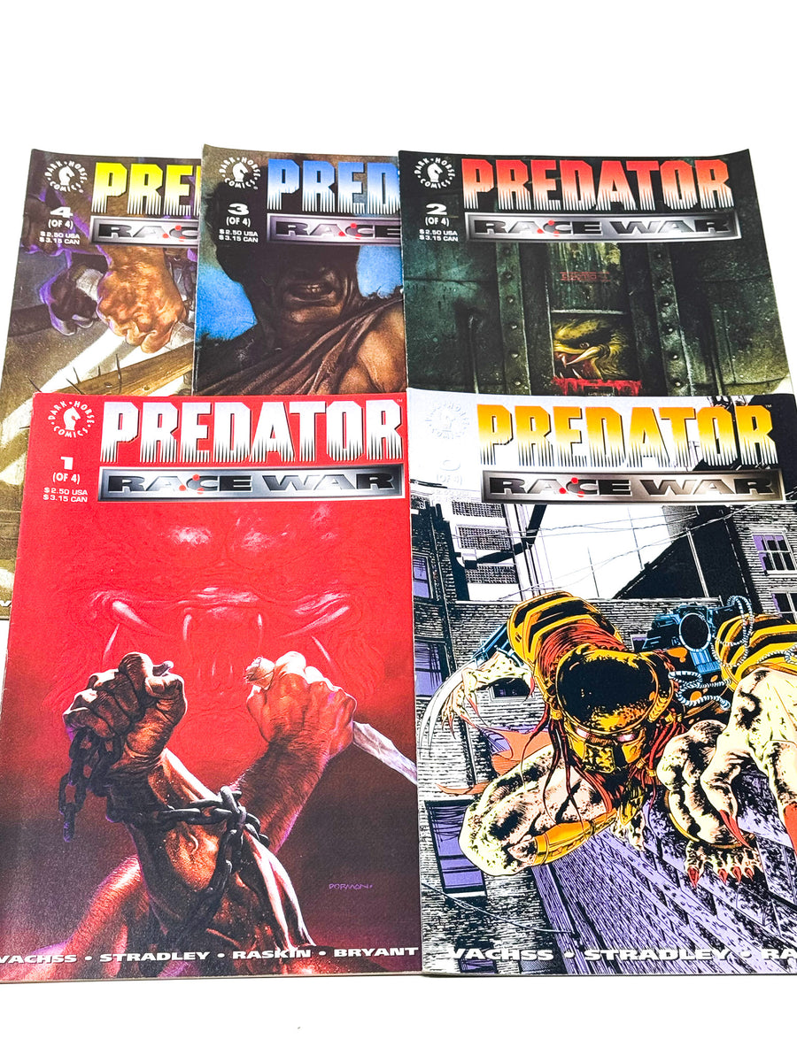 PREDATOR - RACE WAR #0-4. COMPLETE SET! – The Unreality Store