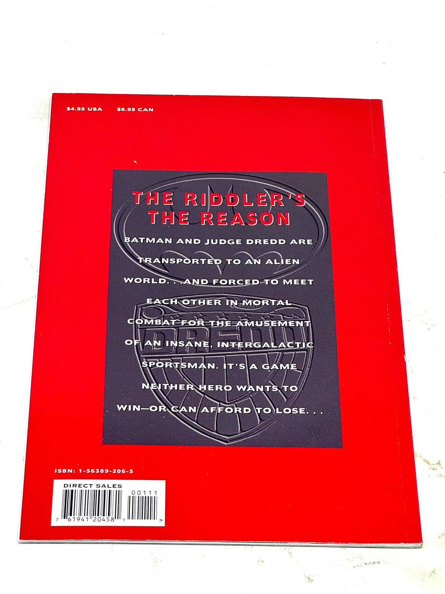 BATMAN/JUDGE DREDD - THE ULTIMATE RIDDLE. VFN+ CONDITION – The ...