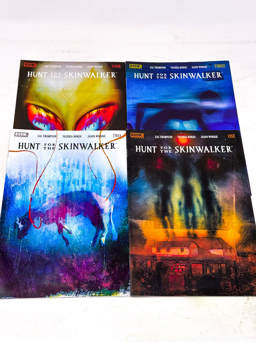 THE HUNT FOR THE SKINWALKER #1-4. COMPLETE SET! – The Unreality Store