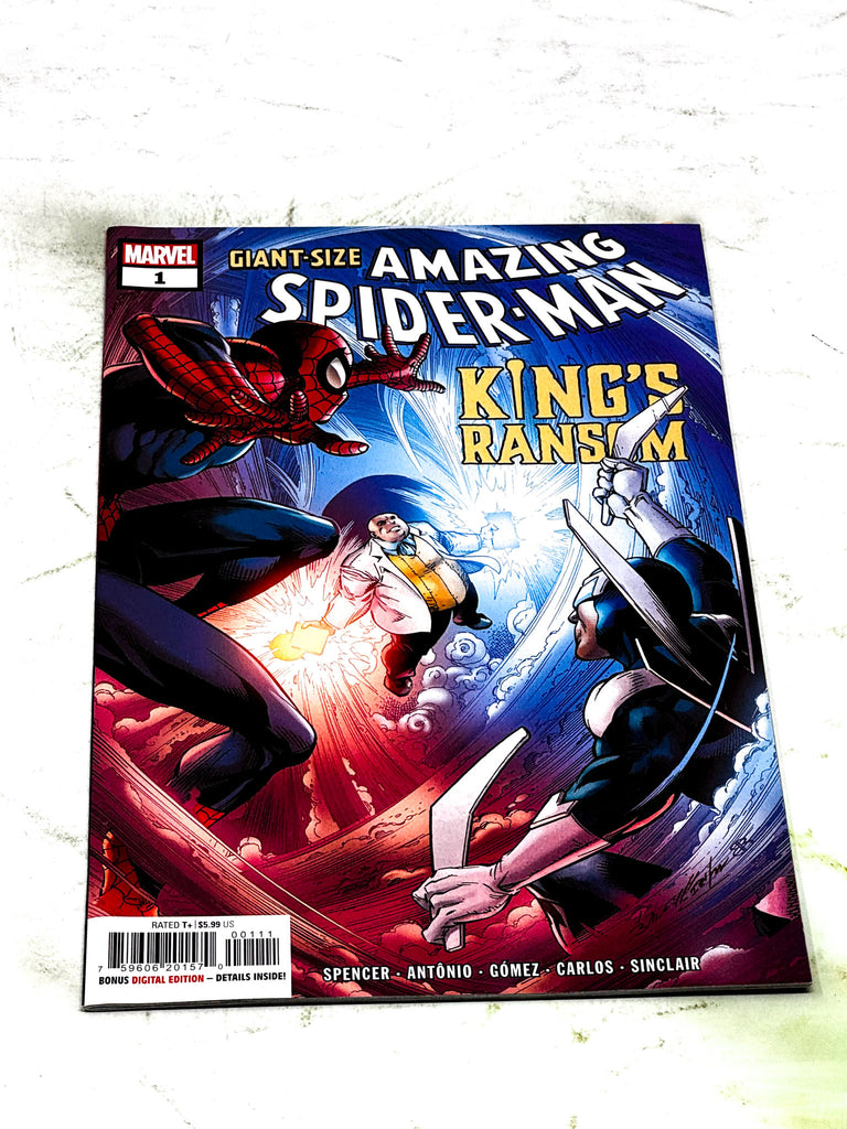 GIANT-SIZE AMAZING SPIDER-MAN: KING'S RANSOM #1. NM- CONDITION. – The ...