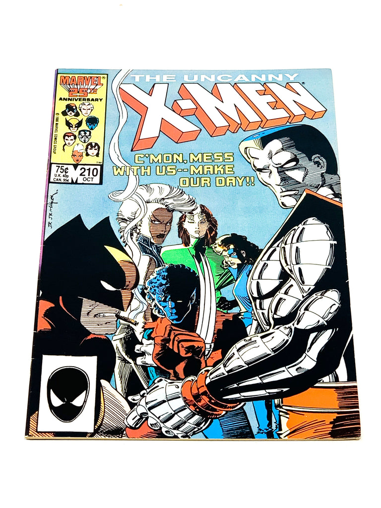 UNCANNY X-MEN #210. VFN CONDITION. DOUBLE COVER. – The Unreality Store