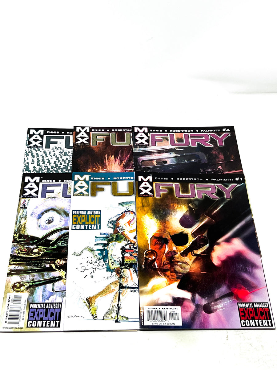 FURY #1-6. COMPLETE SET! – The Unreality Store