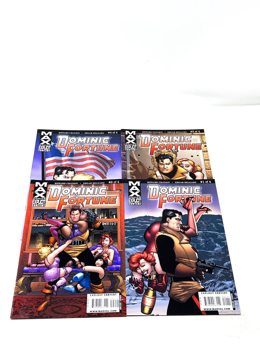 DOMINIC FORTUNE #1-4. COMPLETE SET! – The Unreality Store