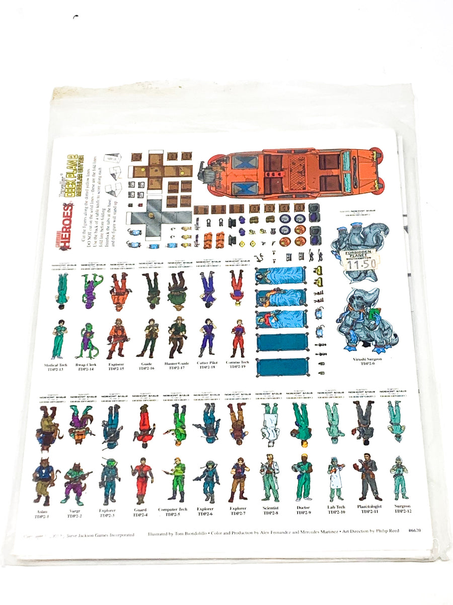 GURPS TRAVELLER - DECK PLAN 2 MODULAR CUTTER. VFN CONDITION – The ...